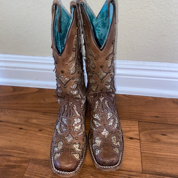 Corral | Shoes | Corral Boots With Sequins | Poshmark
